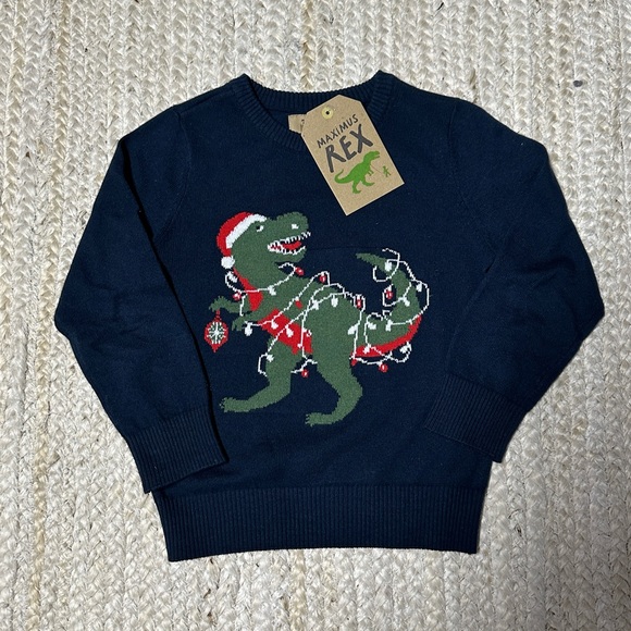 Maximus Rex | Shirts & Tops | New Maximus Rex T Rex Dinosaur Santa ...